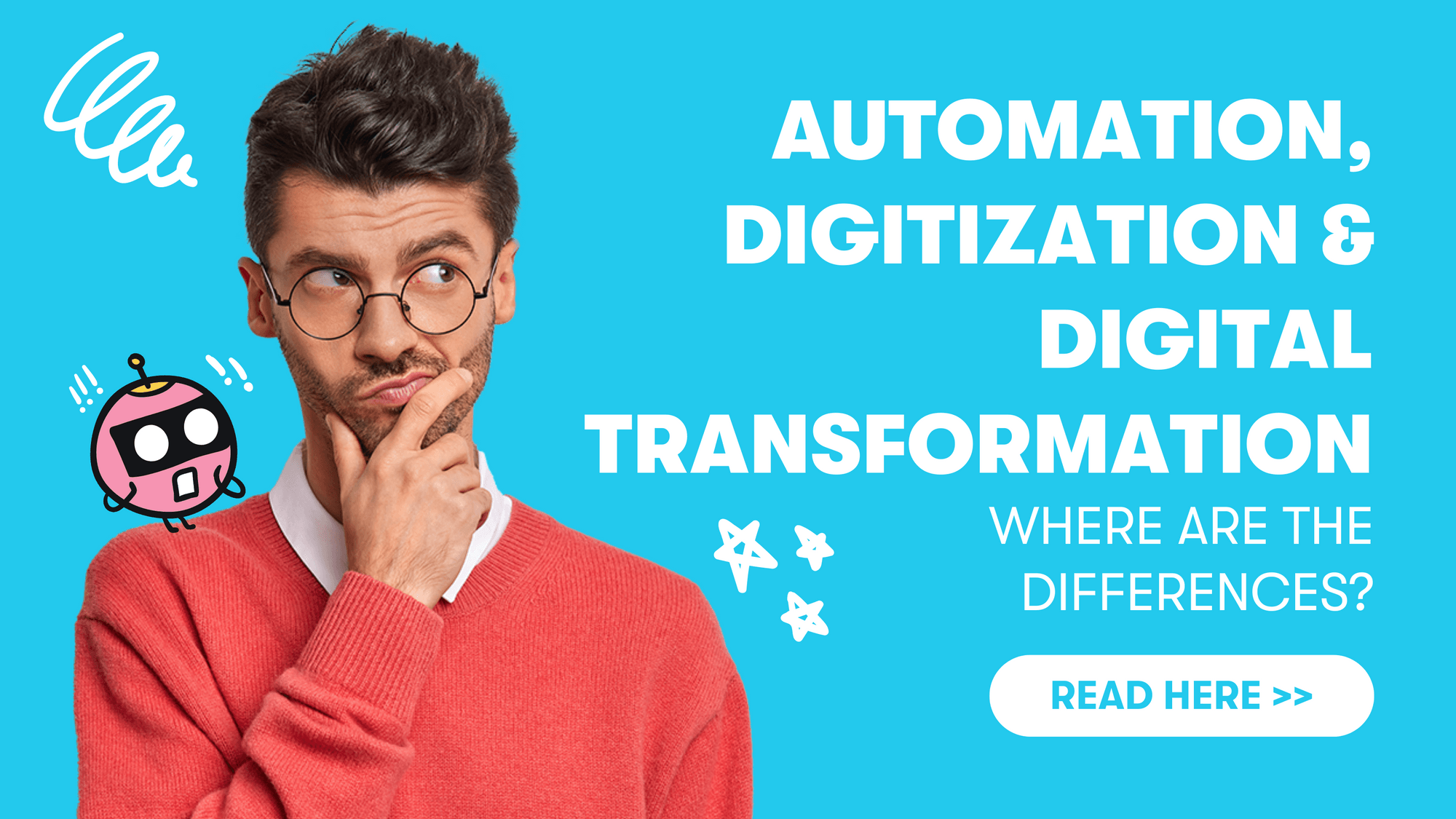 Automation Digitization And Digital Transformation